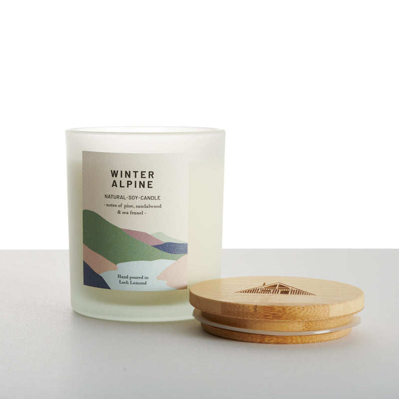 Winter Alpine - 450g - Organic & Vegan Scented Candles | Ocoee House