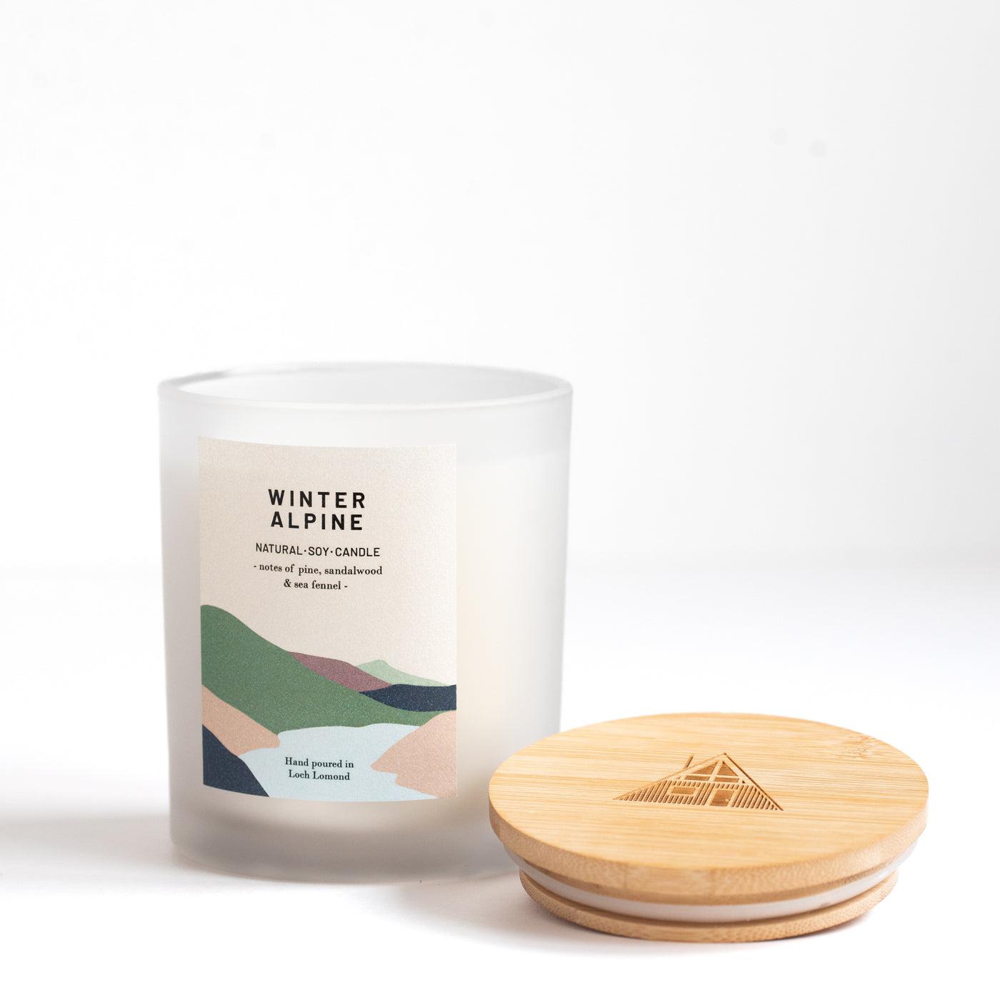 Winter Alpine - 760g - Organic & Vegan Scented Candles | Ocoee House