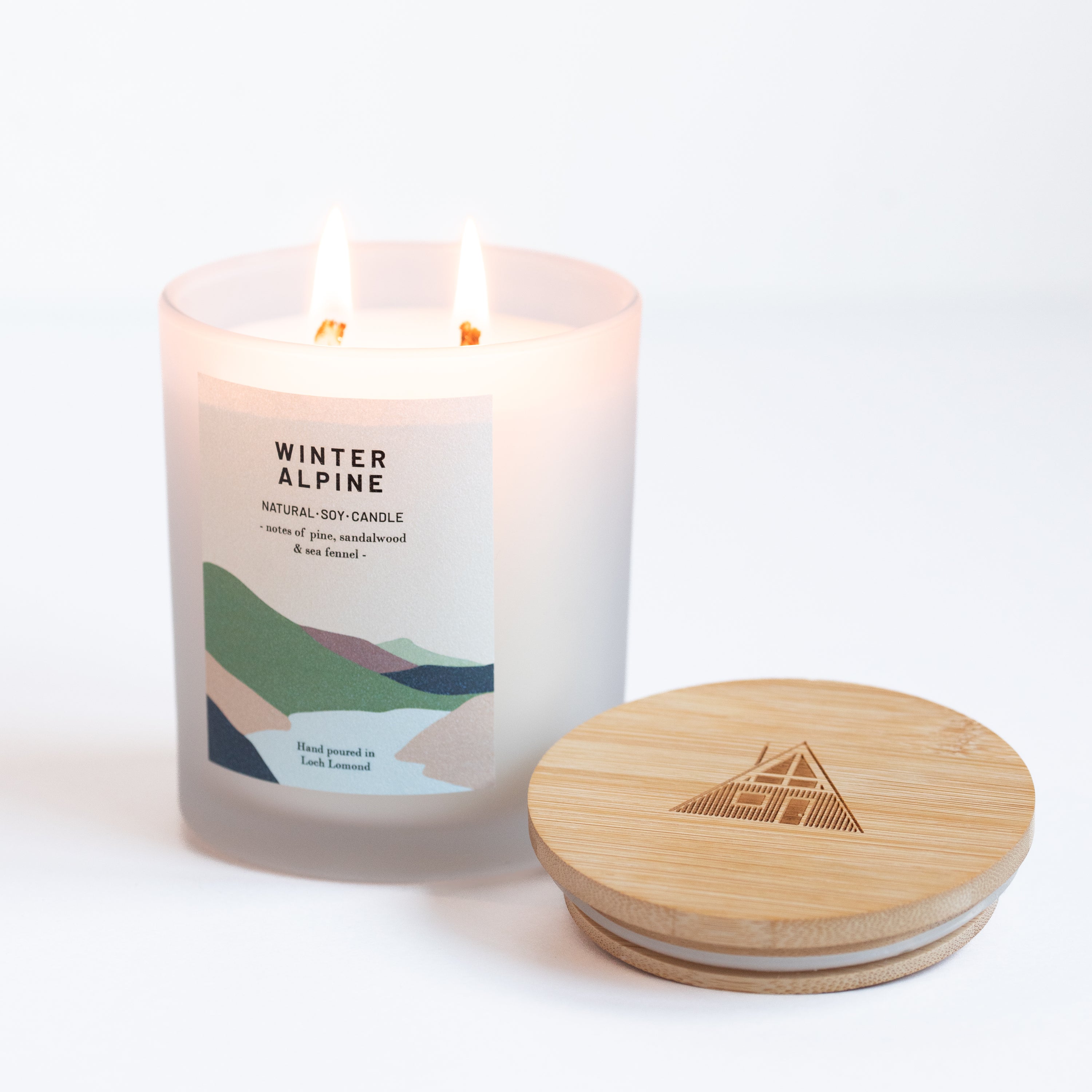 Winter Alpine - 760g - Organic & Vegan Scented Candles | Ocoee House